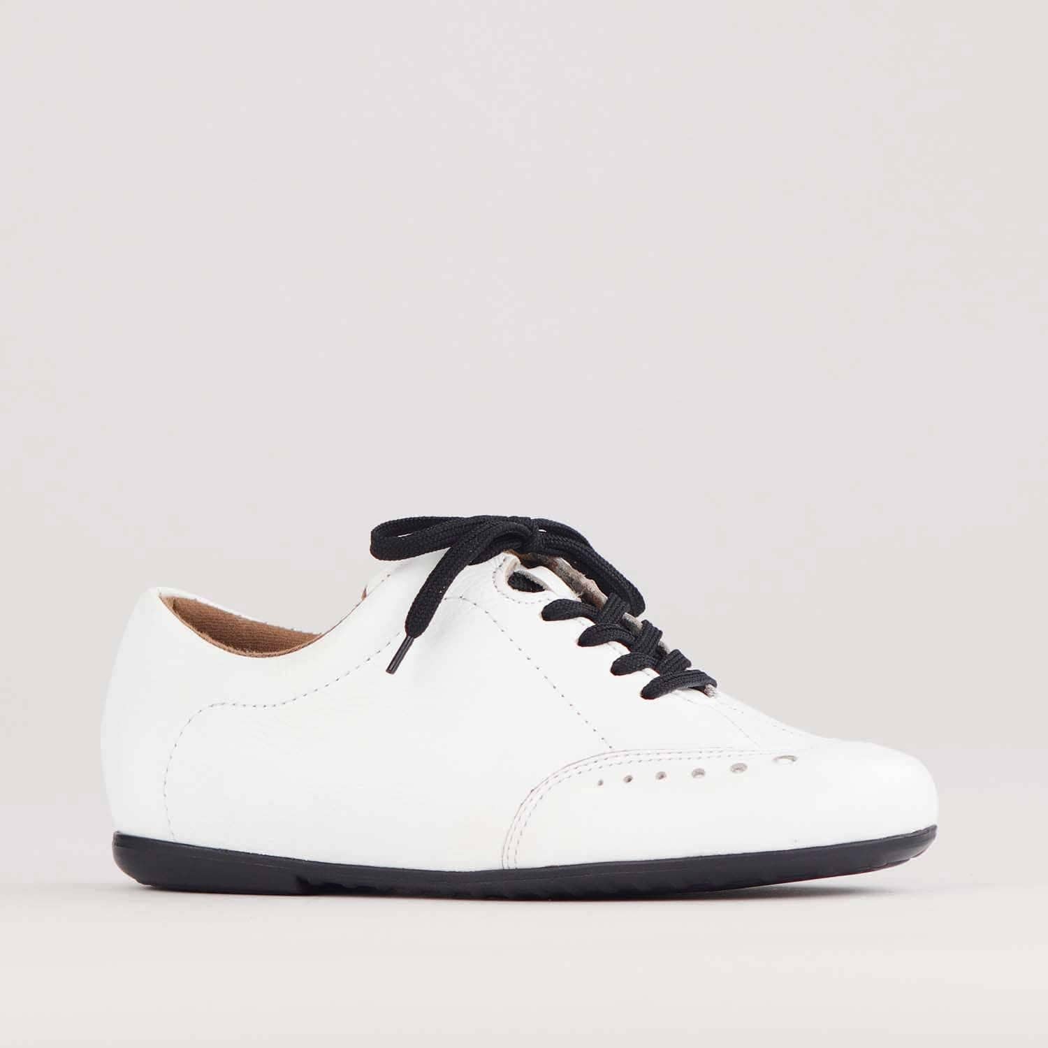Flat Lace-up Sneaker in White - Froggie | Leather Shoes | South Africa ...